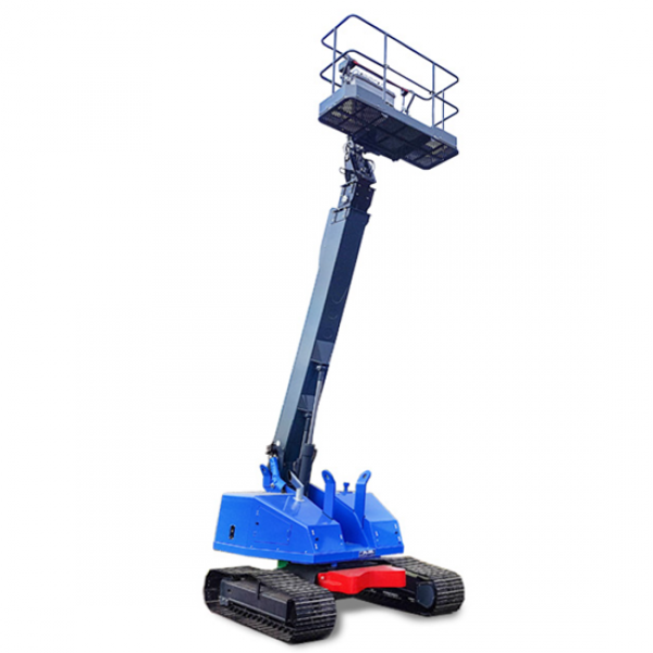 Hoogwerker Aichi Sr12b Op Ijzeren Rupsen - Artikel - Depuydt Verhuur